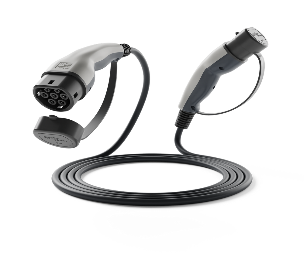 Ratio Electric Type 2 Til Type 2 Ladekabel
